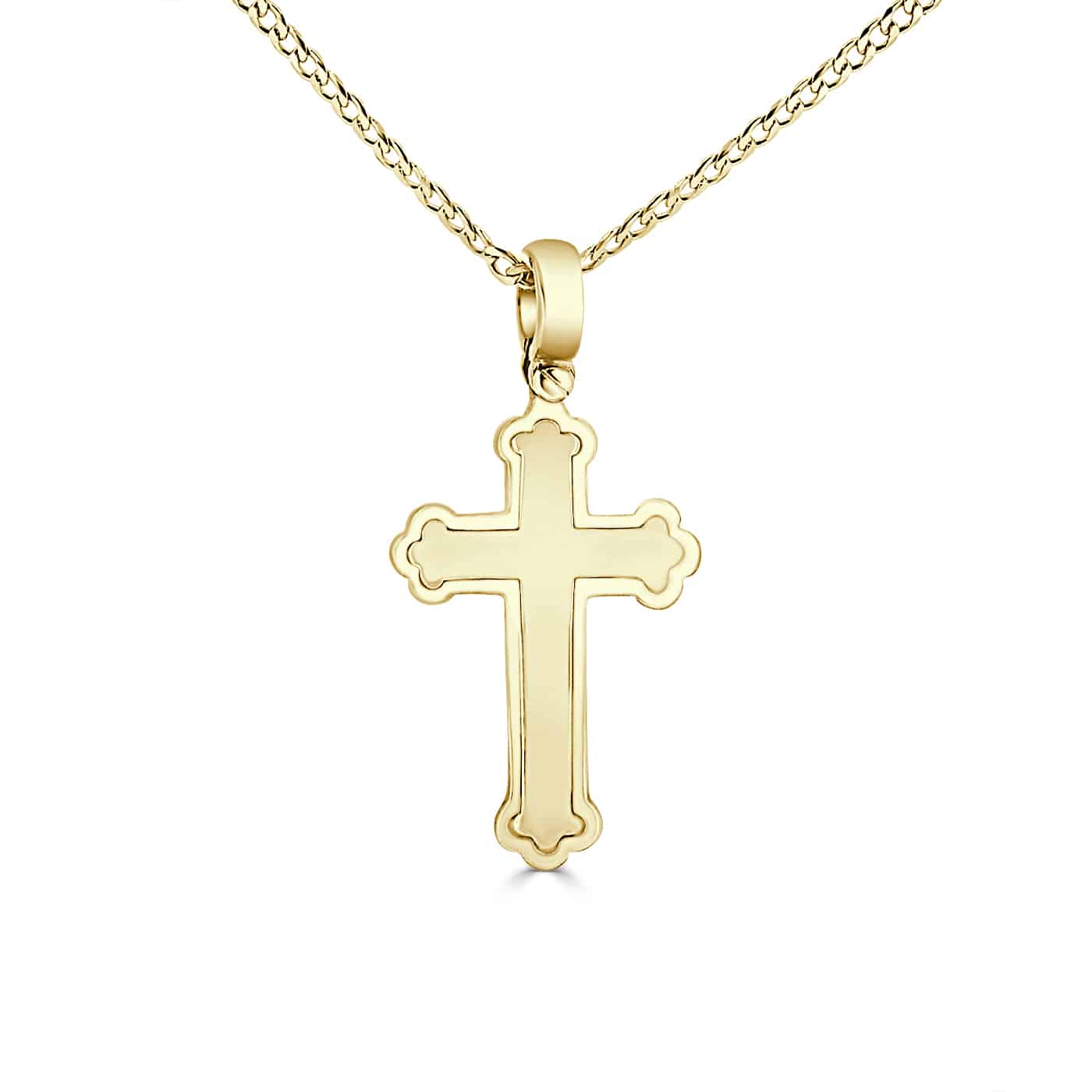Gold Orthodox Cross – Elegant 18ct Religious Jewellery