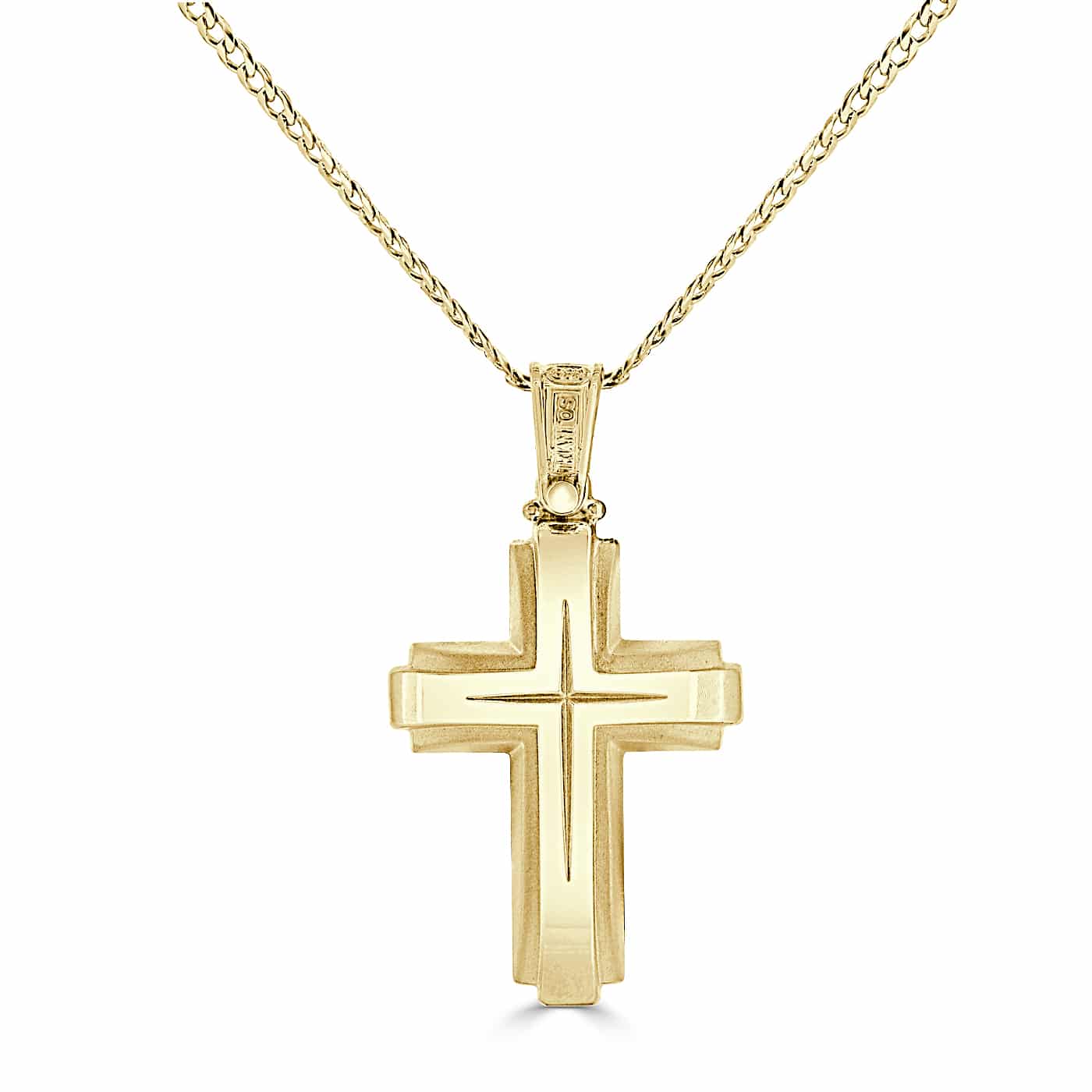 Step Cross Bevel Edge | Ernesto Buono Fine Jewellery